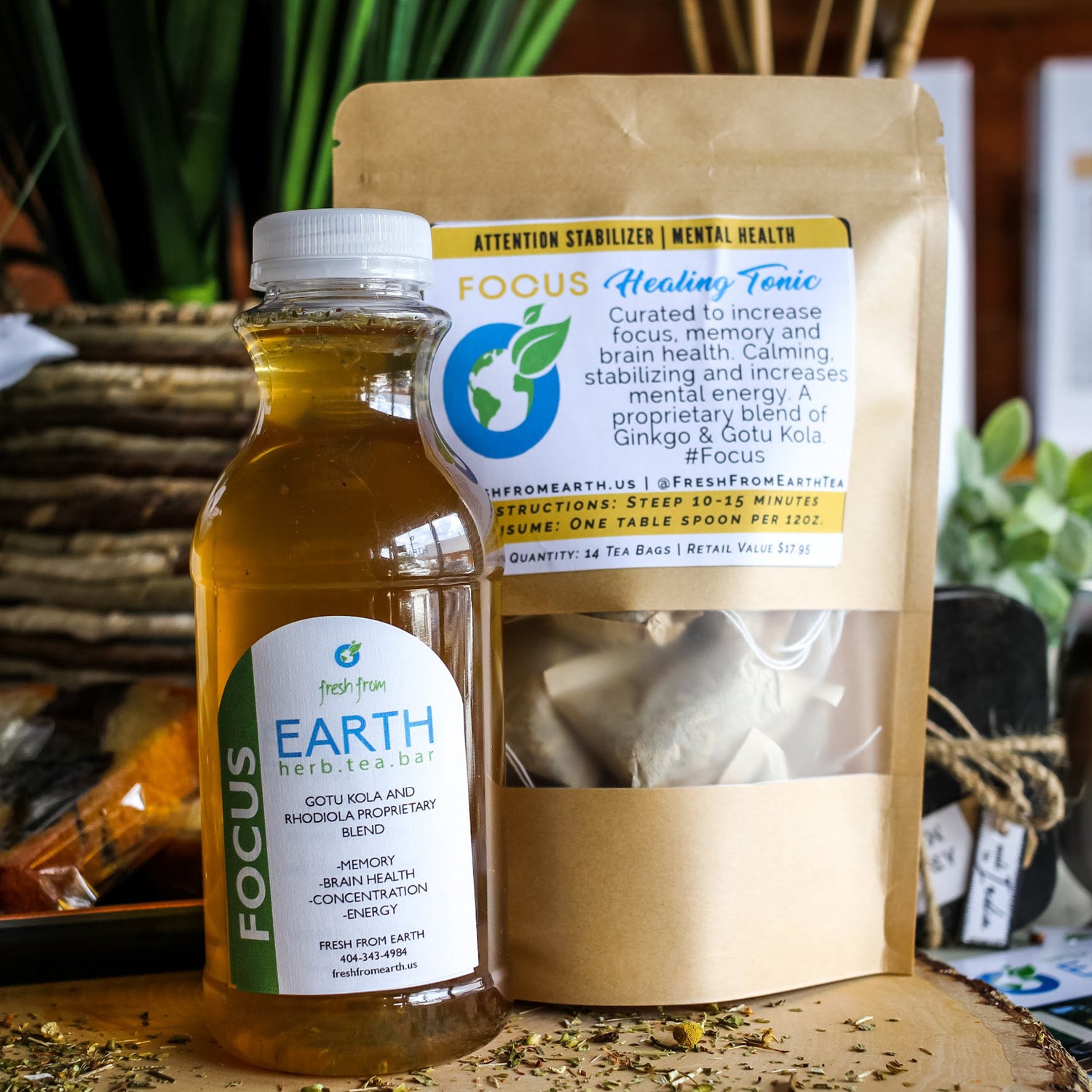 Focus Tea Tonic | Herb N' Tea Bar